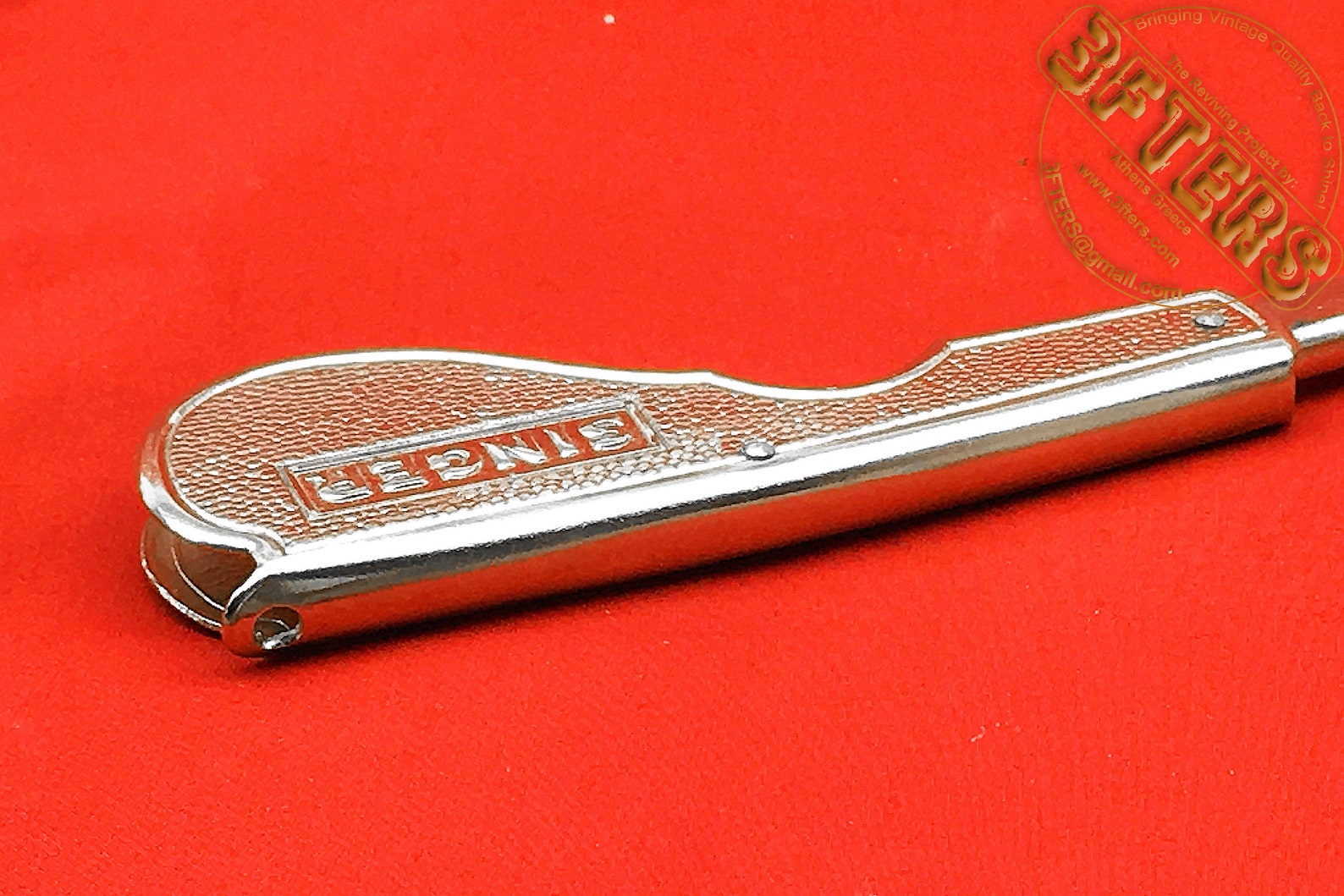 SINGER Folding Tracing Wheel Sewing Tracer Pocket Needle Point Pattern ...