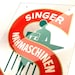 SINGER Sewing Machines Glass Sign German Nahmaschinen - Etsy