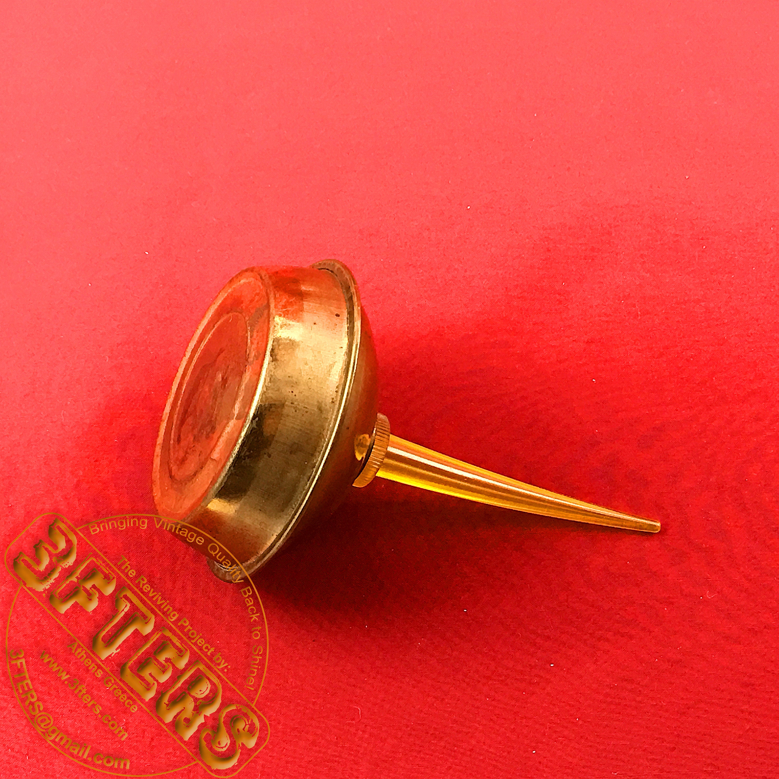 SINGER Sewing Machine Oiler Vintage German Tin Metal Oil Can - Etsy