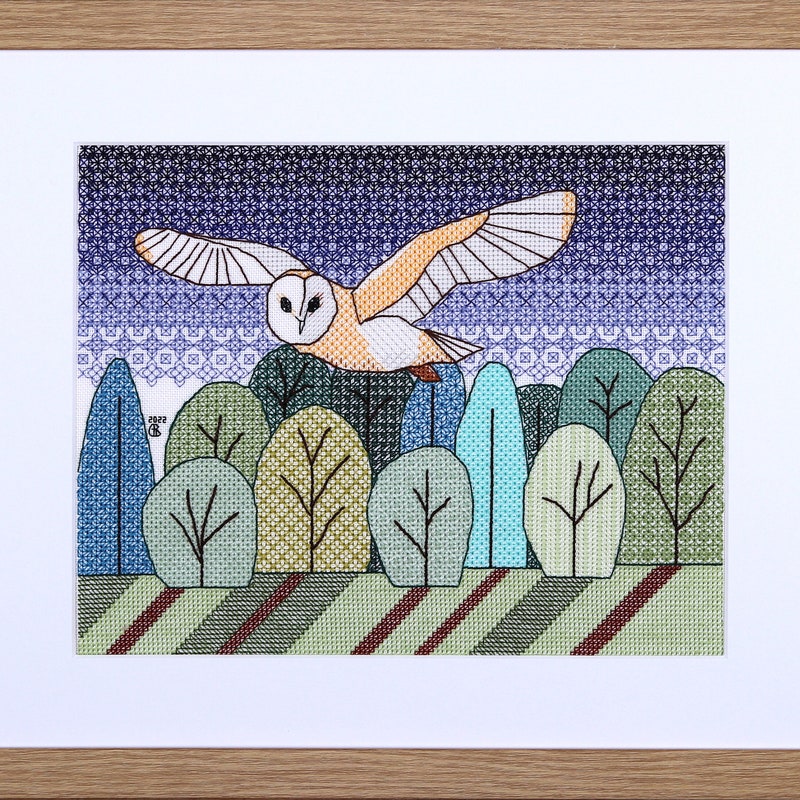 Owl Needlepoint - Etsy