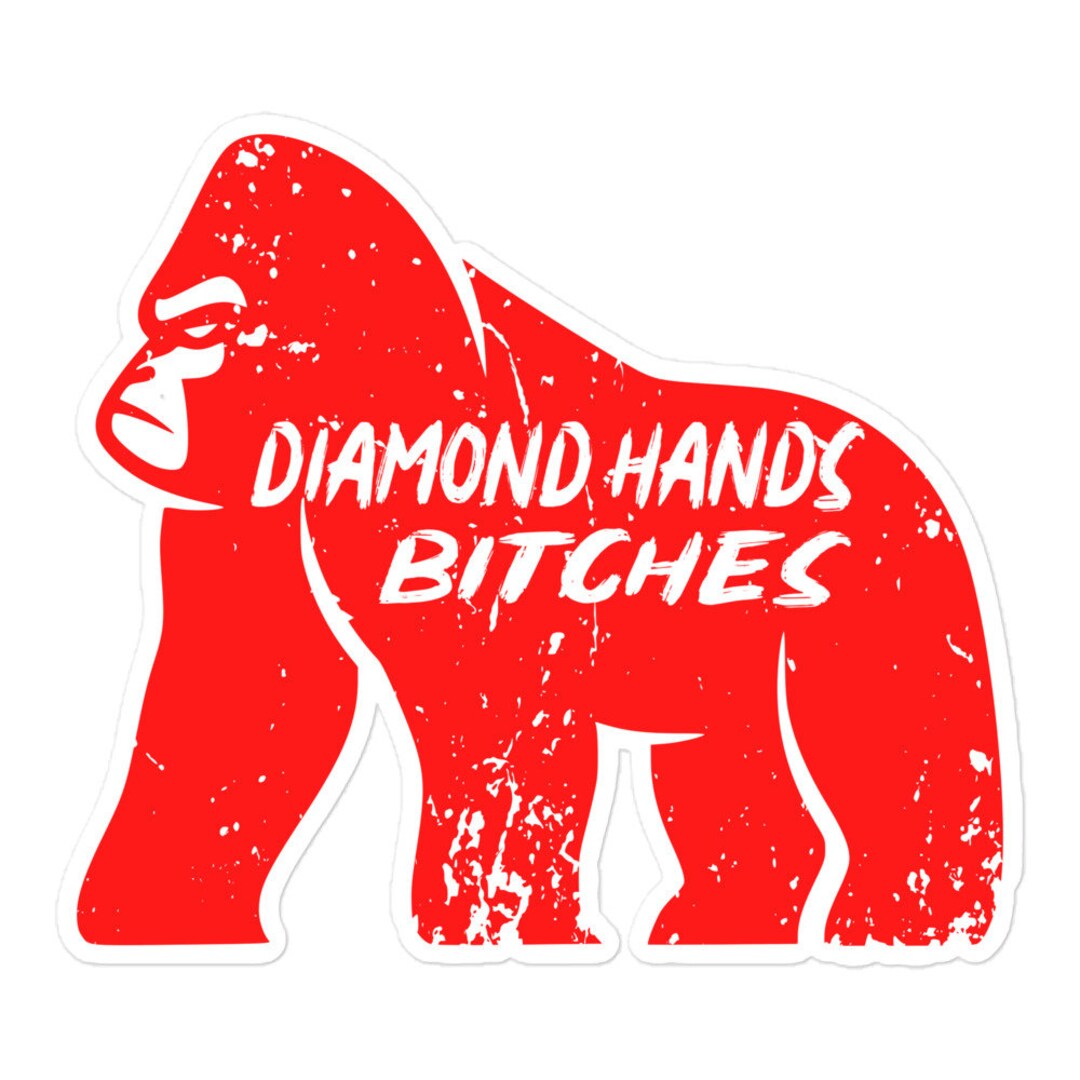 AMC Vinyl Sticker,amc Sticker,amc Stock Sticker,amc Car Sticker,gorilla ...