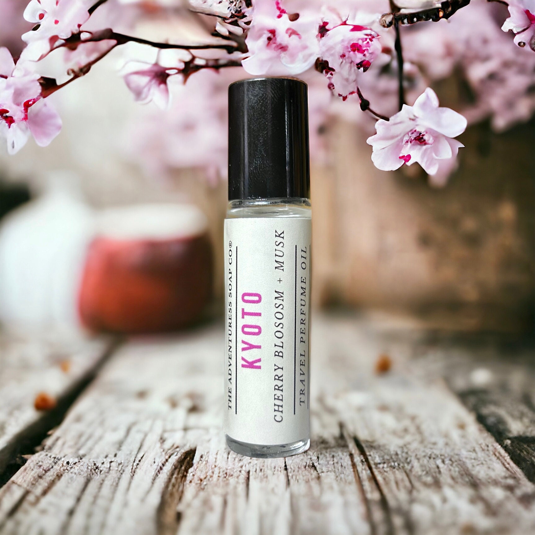 Kyoto Cherry Blossom Perfume Oil: Japan Inspired Spring Scent - Etsy