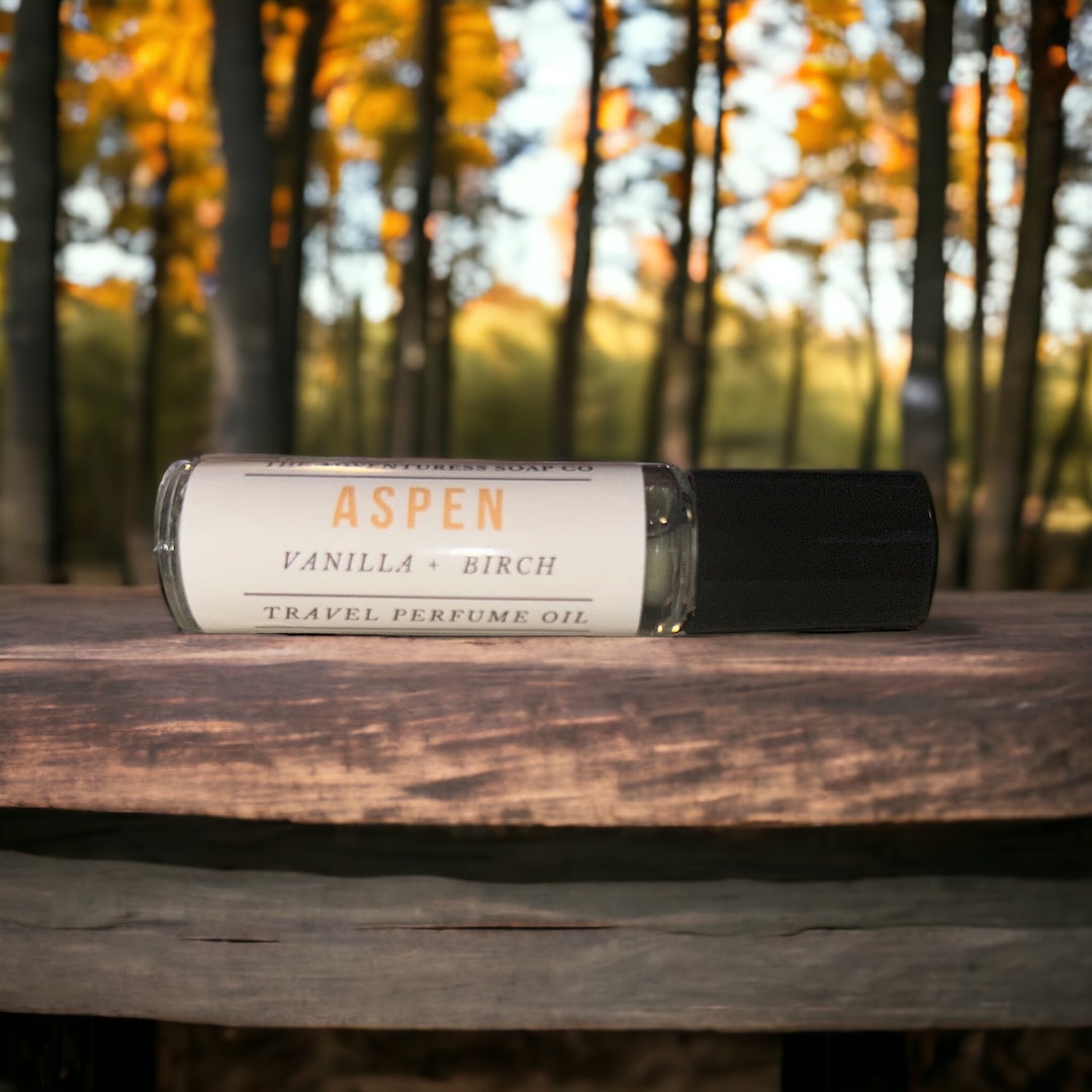 Aspen Travel Perfume, Fall Perfume, Cozy Perfume, Vanilla and Birch ...