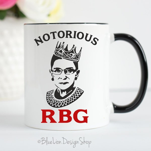 Notorious Rbg Mug - Etsy