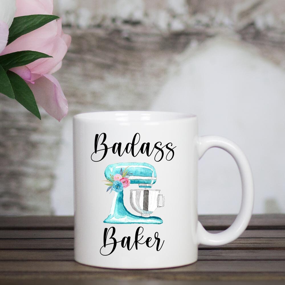 Baker Mug Badass Baker Mug Funny Baker Mug Gift for Baking - Etsy