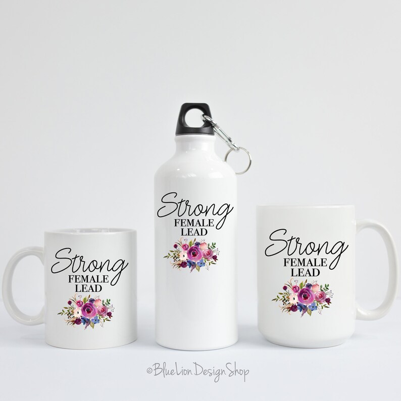 Strong Female Lead Mug Feminist Mug Girl Power Mug Actress | Etsy