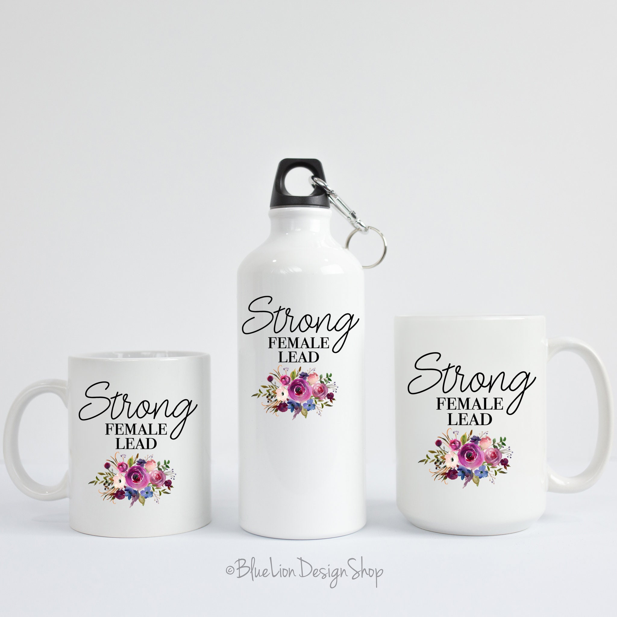 Strong Female Lead Mug Feminist Mug Girl Power Mug Actress | Etsy