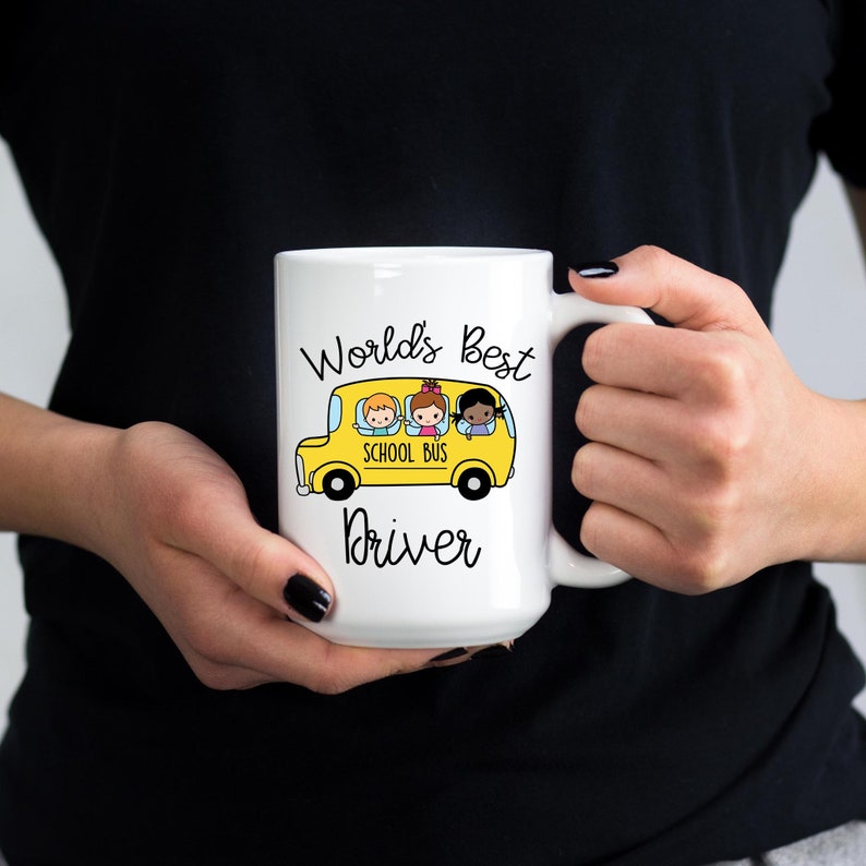 School Bus Driver Mug World's Best School Bus Driver Bus - Etsy