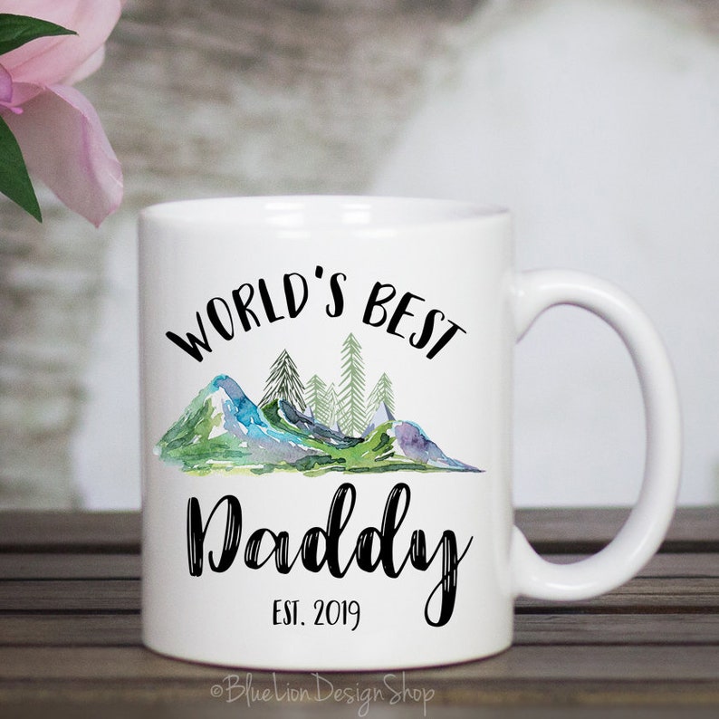 Worlds Best Daddy Mug Daddy Mug Worlds Best Dad Etsy
