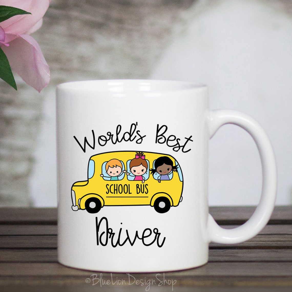 School Bus Driver Mug World's Best School Bus Driver Bus - Etsy