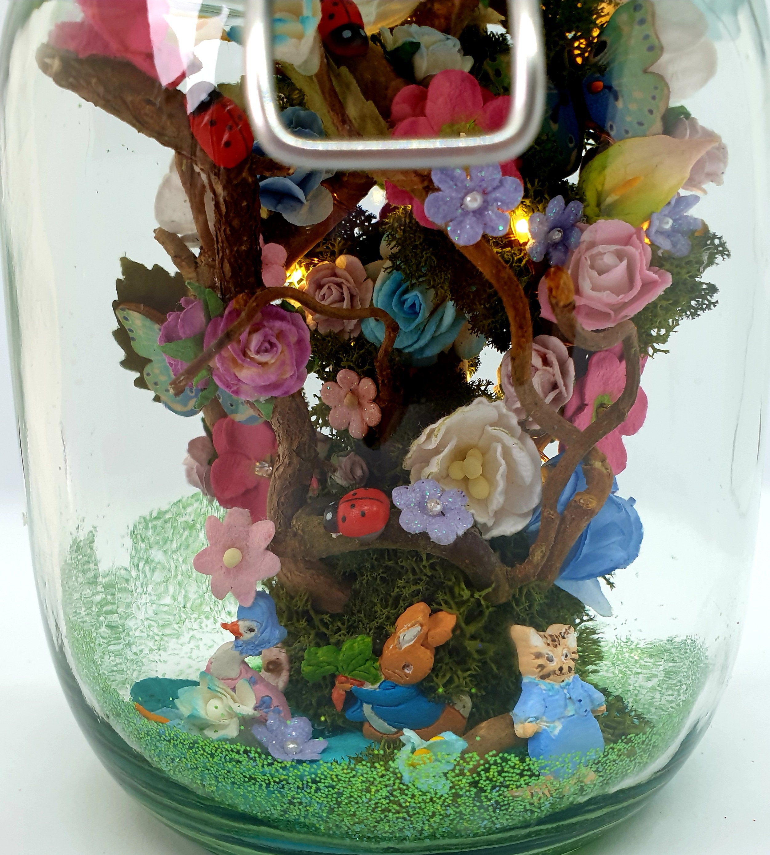 Peter Rabbit Light Jar - Etsy UK