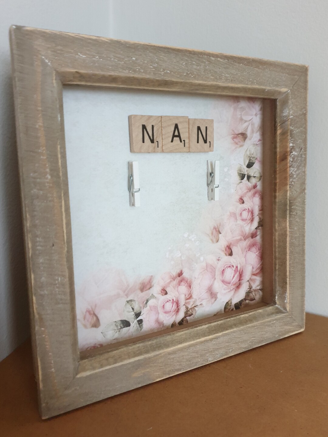 Small Photo Peg Frame Family Photo Gift for Mum/mummy Gift for Nan ...