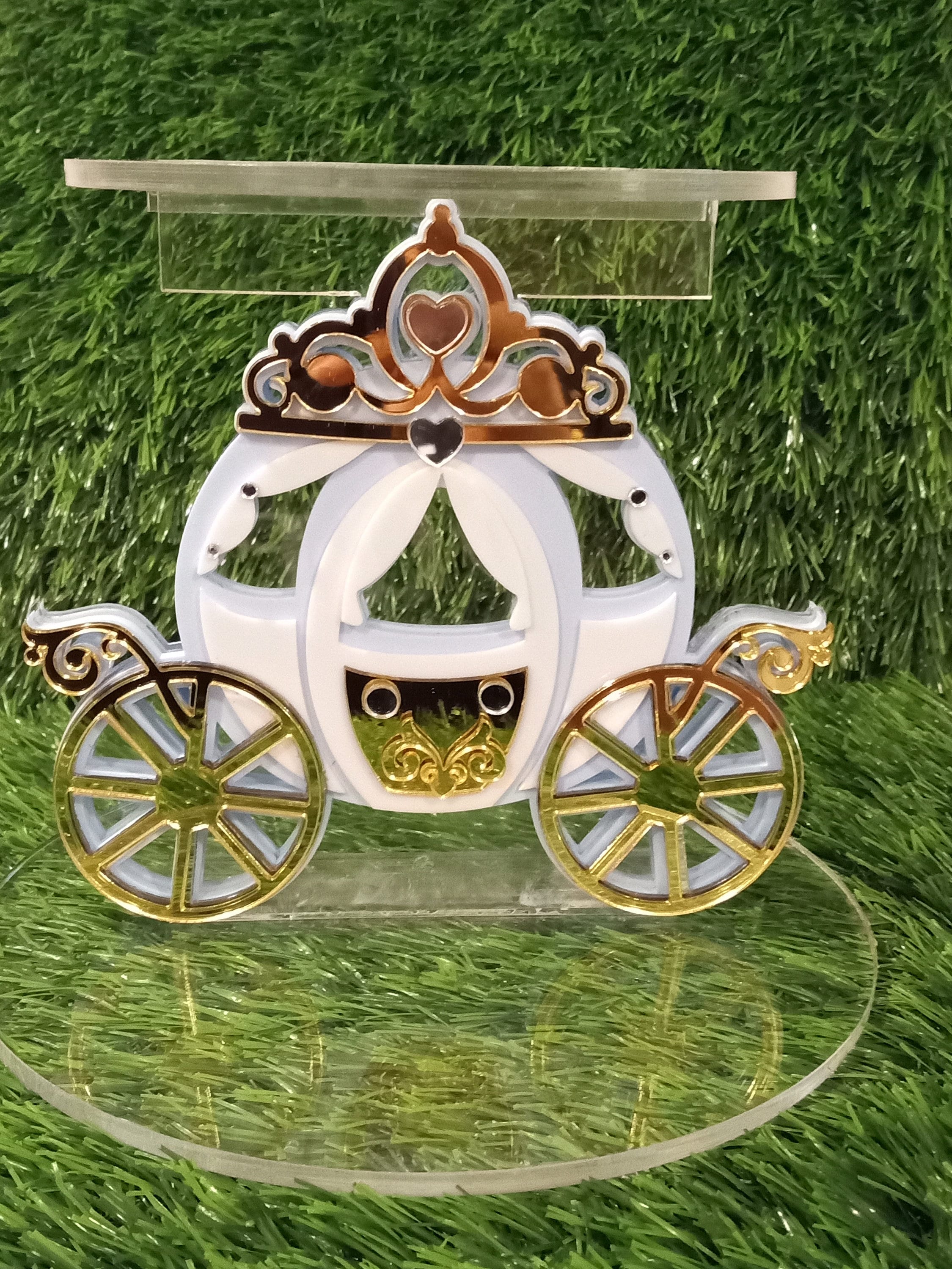 Cinderella Carriage Cake Stand or Separator - Etsy
