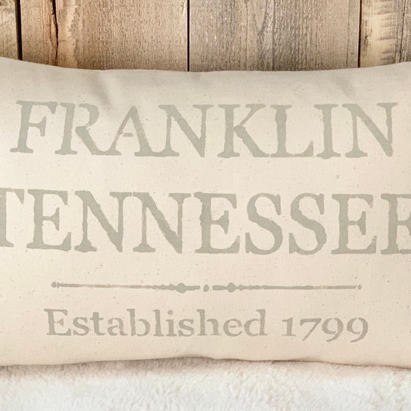 Franklin Tennessee Home Decor - Etsy