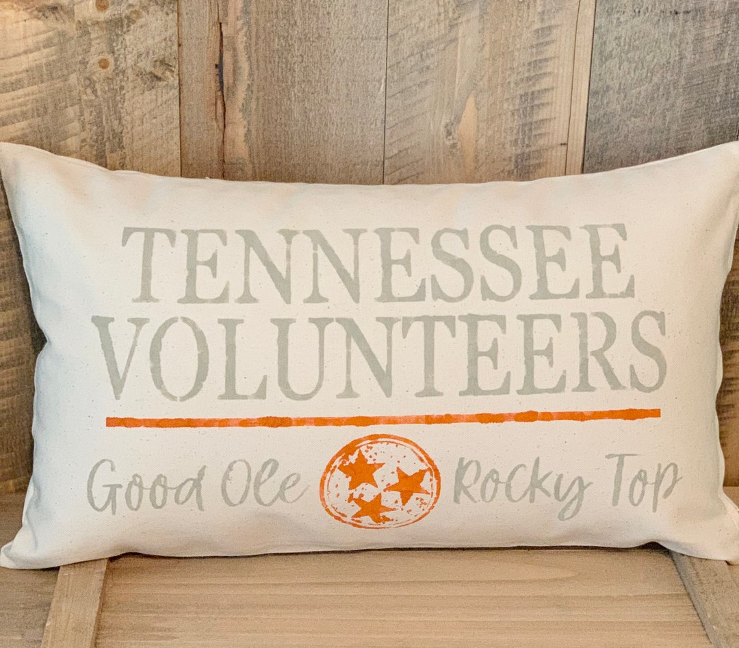 Farmhouse Pillows - Tennessee Volunteers Good Ole Rocky Top Throw ...