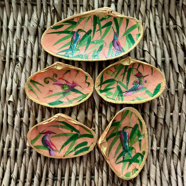 Painted Clam Shells - Etsy