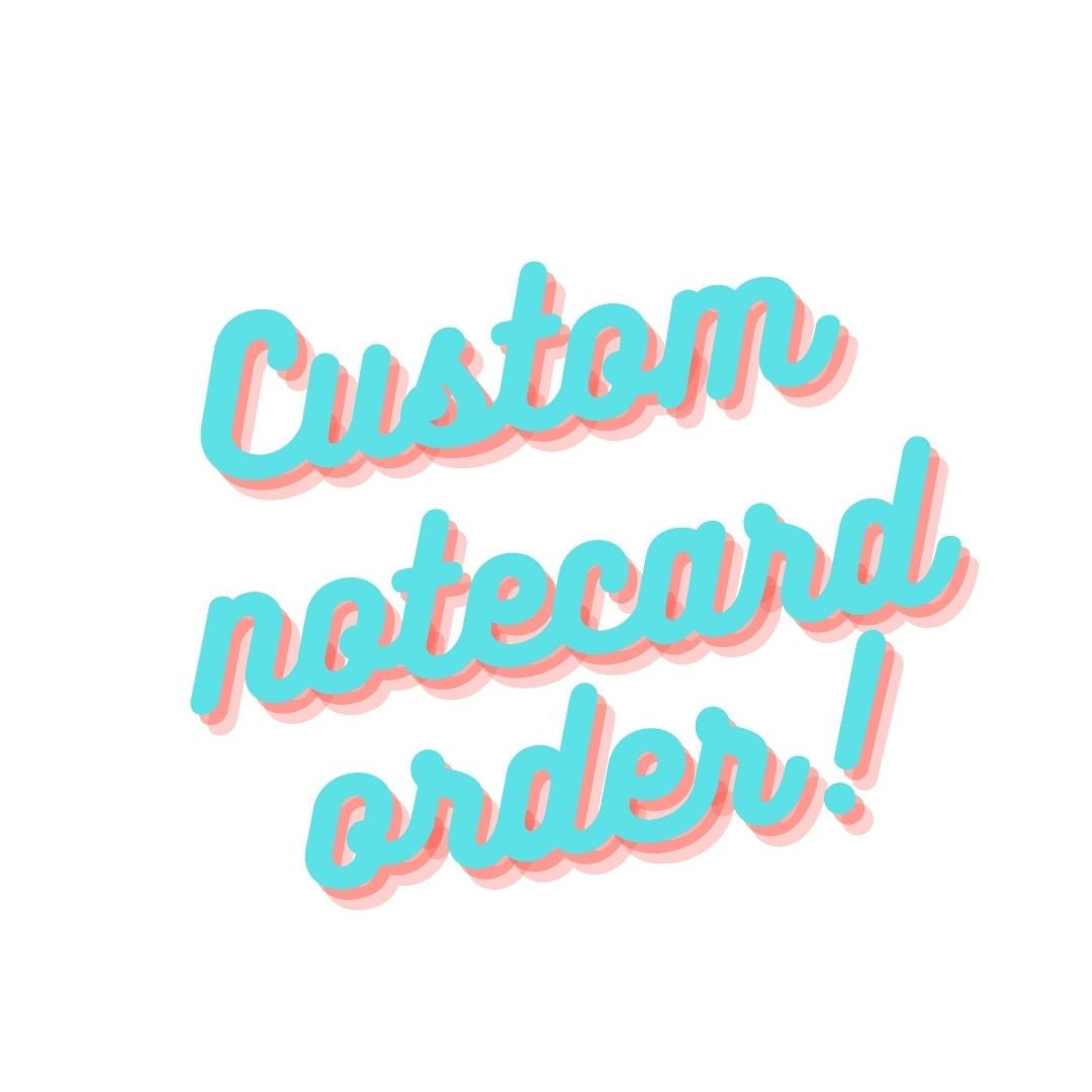 Carte de note personnalisée définie à partir de la sélection de photos ...