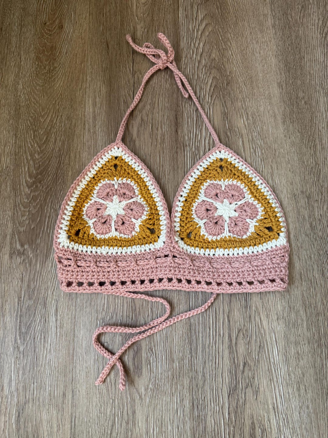 Crochet Bohemian Bralette. Crochet Summer Top. - Etsy