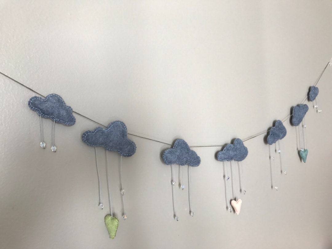 Nursery Decor. Nursery Garland . Kids Room Decor . Wool Felt Garland ...