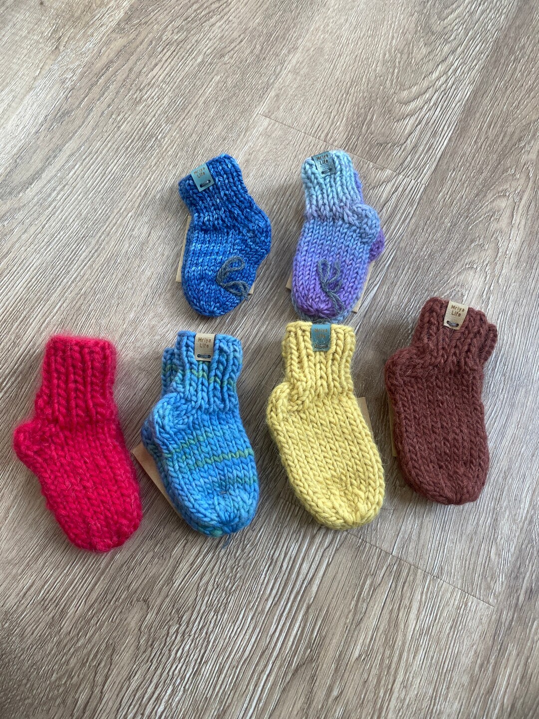 Wool Socks .baby Wool Socks. Handknit Wool Socks . Newborn Socks . - Etsy