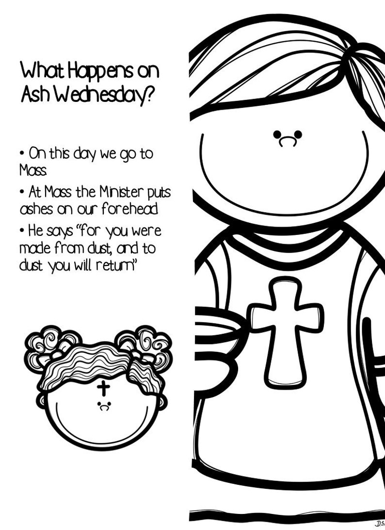 Ash Wednesday Packet - Etsy