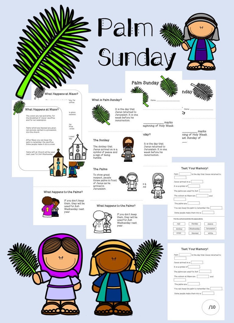Palm Sunday Package - Etsy