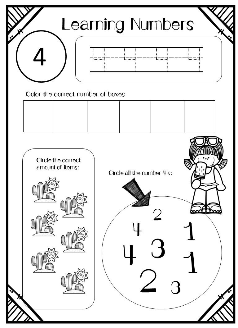 Pre-k+ Summer Package - Etsy