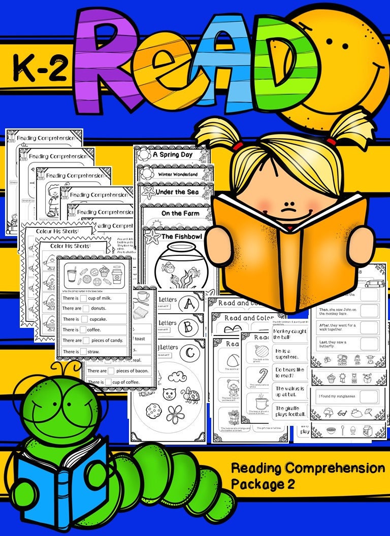 Prek-2 Reading Package 2 - Etsy