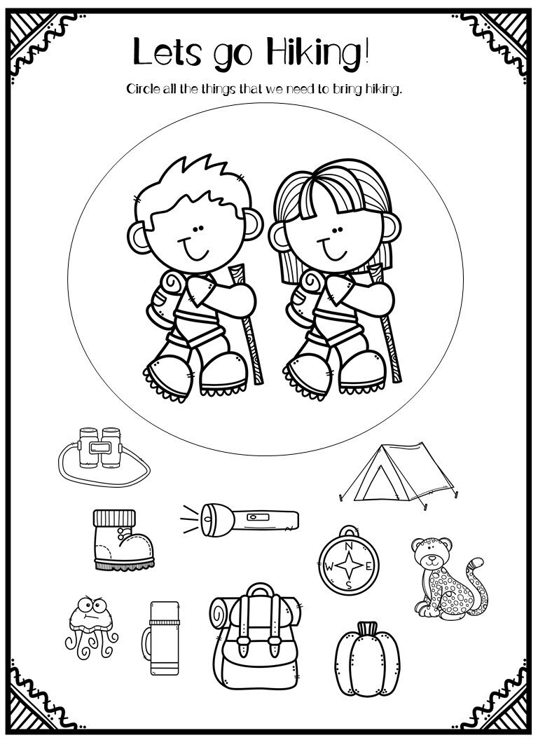 Take a Hike! Prek Package - Etsy