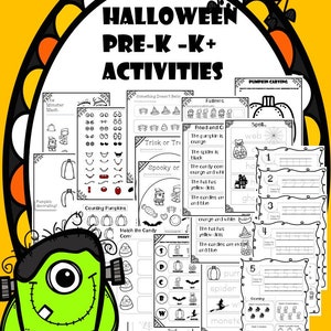 Prek+ Halloween Package - Etsy