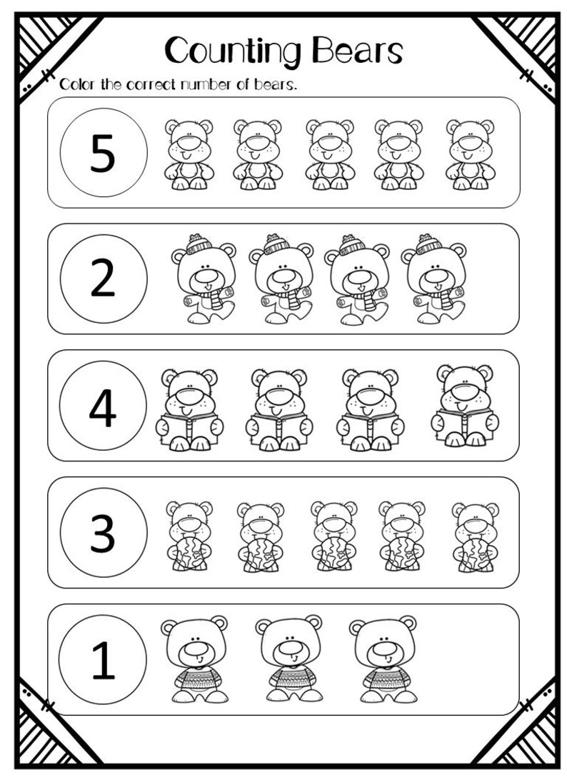 Teddy Bear Picnic-prek+ Package - Etsy