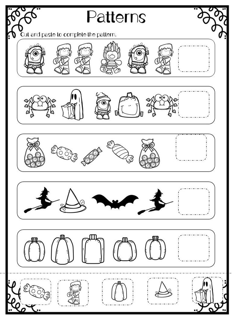 Prek+ Halloween Package - Etsy