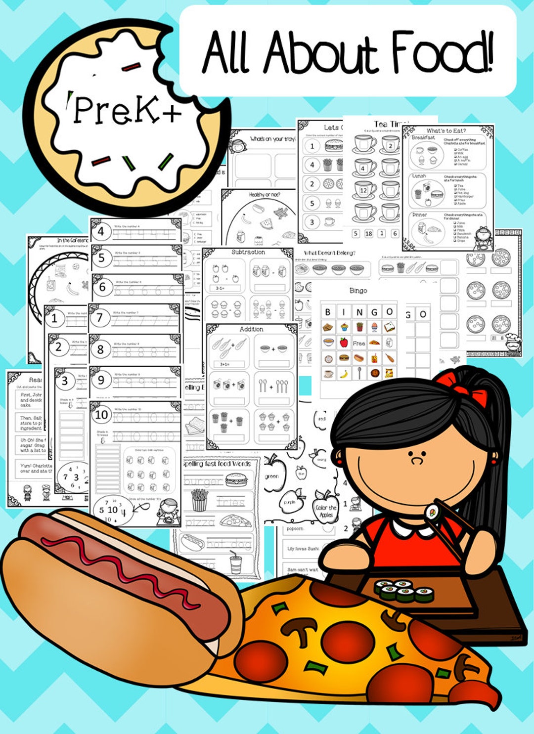 All About Food! Homeschool Package - Etsy