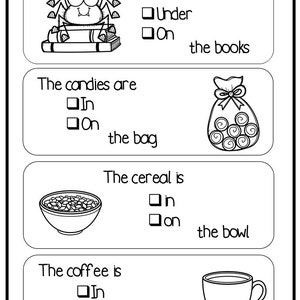 K-3 Grammar: Prepositions and Articles - Etsy