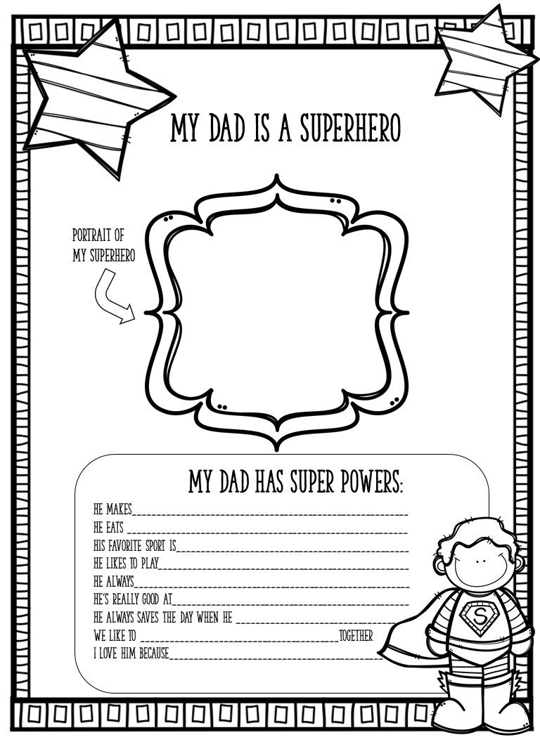 Superhero Father's Day - Etsy