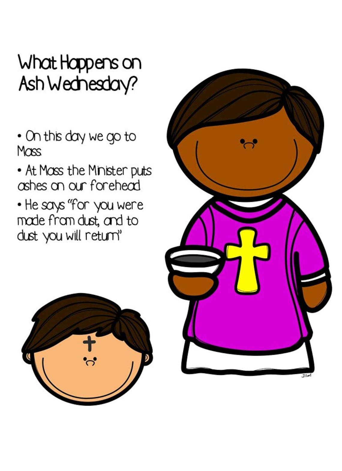 Ash Wednesday Packet - Etsy