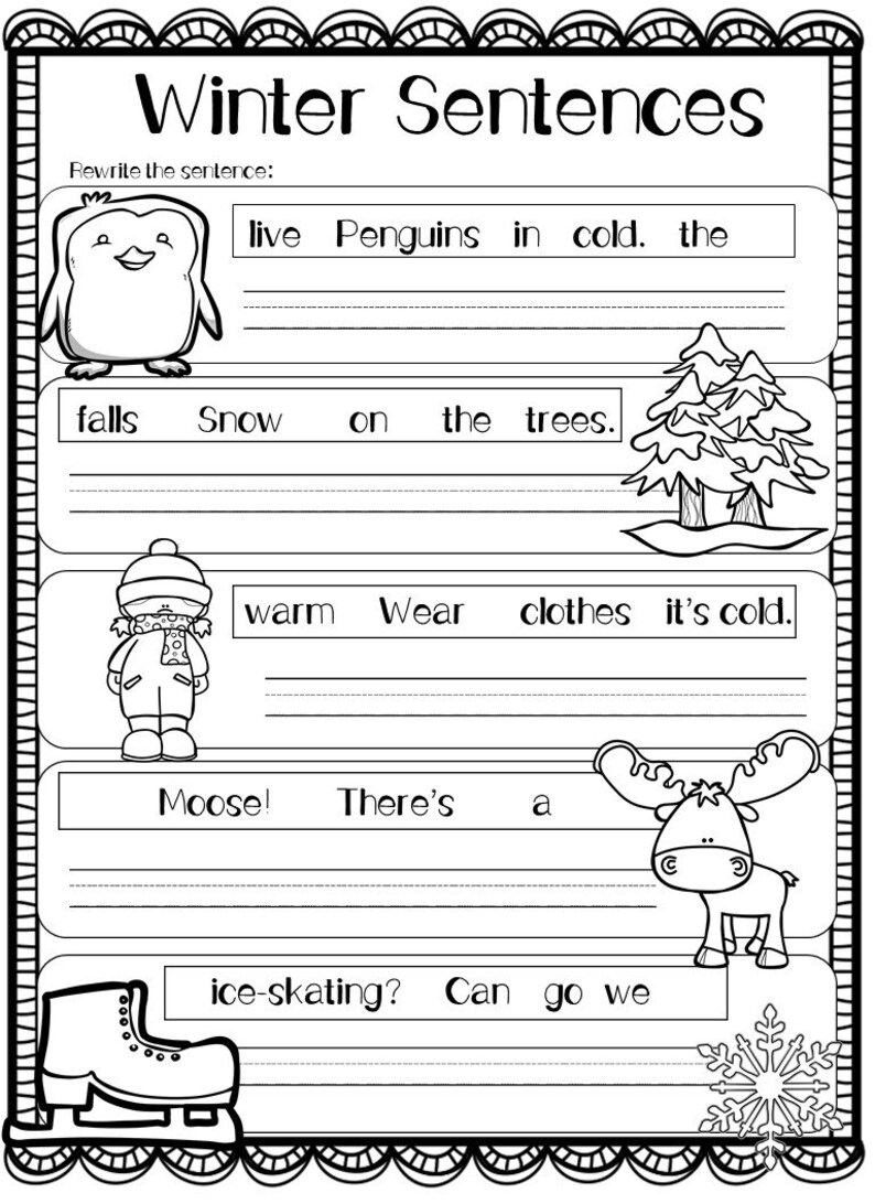 K-2 Grammar Package | Etsy