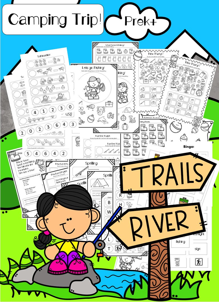 Prek Camping Package - Etsy