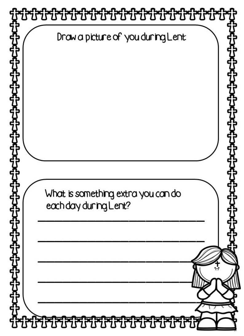Ash Wednesday Packet - Etsy