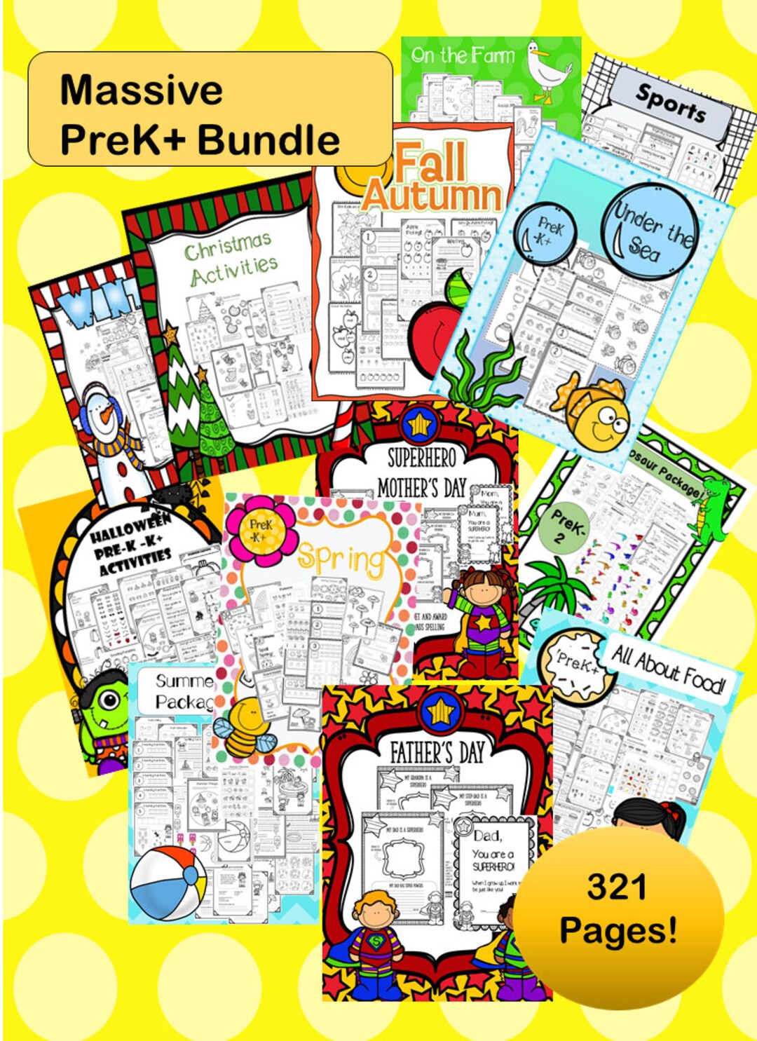 Prek Bundle - Etsy