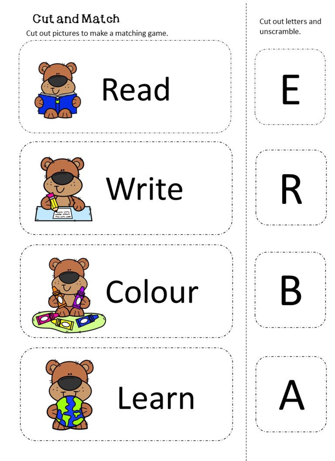 Teddy Bear Picnic-prek Package - Etsy