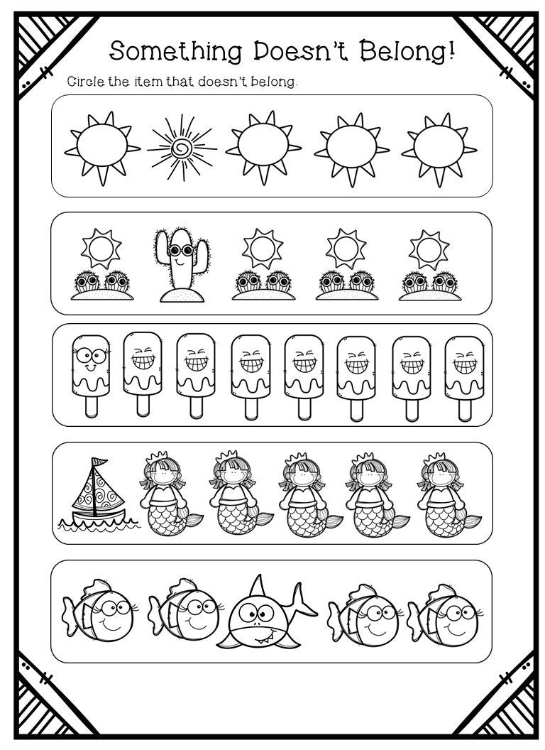 Pre-k Summer Package - Etsy