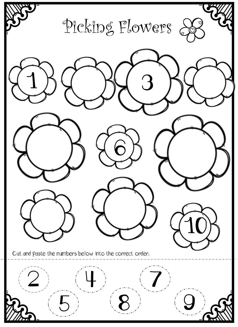 Prek-k+ Spring Worksheet Package - Etsy