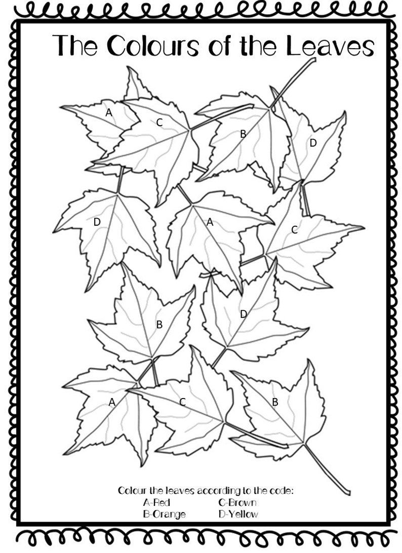 Apple Picking: Fall Worksheets - Etsy
