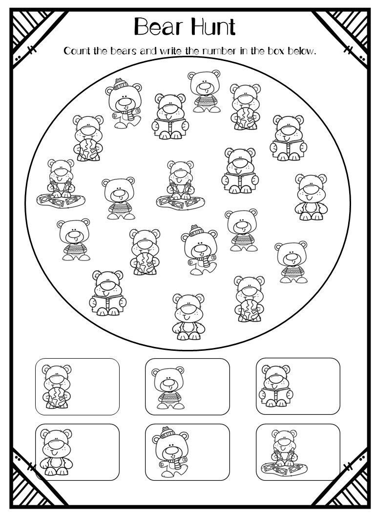 Teddy Bear Picnic-prek+ Package - Etsy