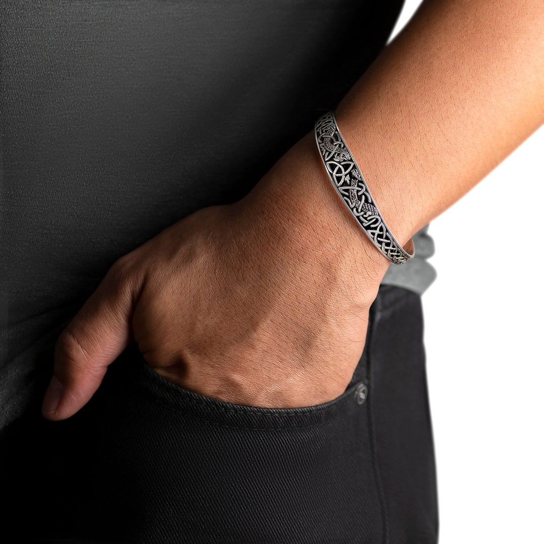 Celtic Triquetra Infinity Knots Viking Jormungand 925 Sterling Silver ...