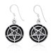 Sigil of Baphomet Satan Inverted Pentagram 925 Sterling Silver Dangle ...