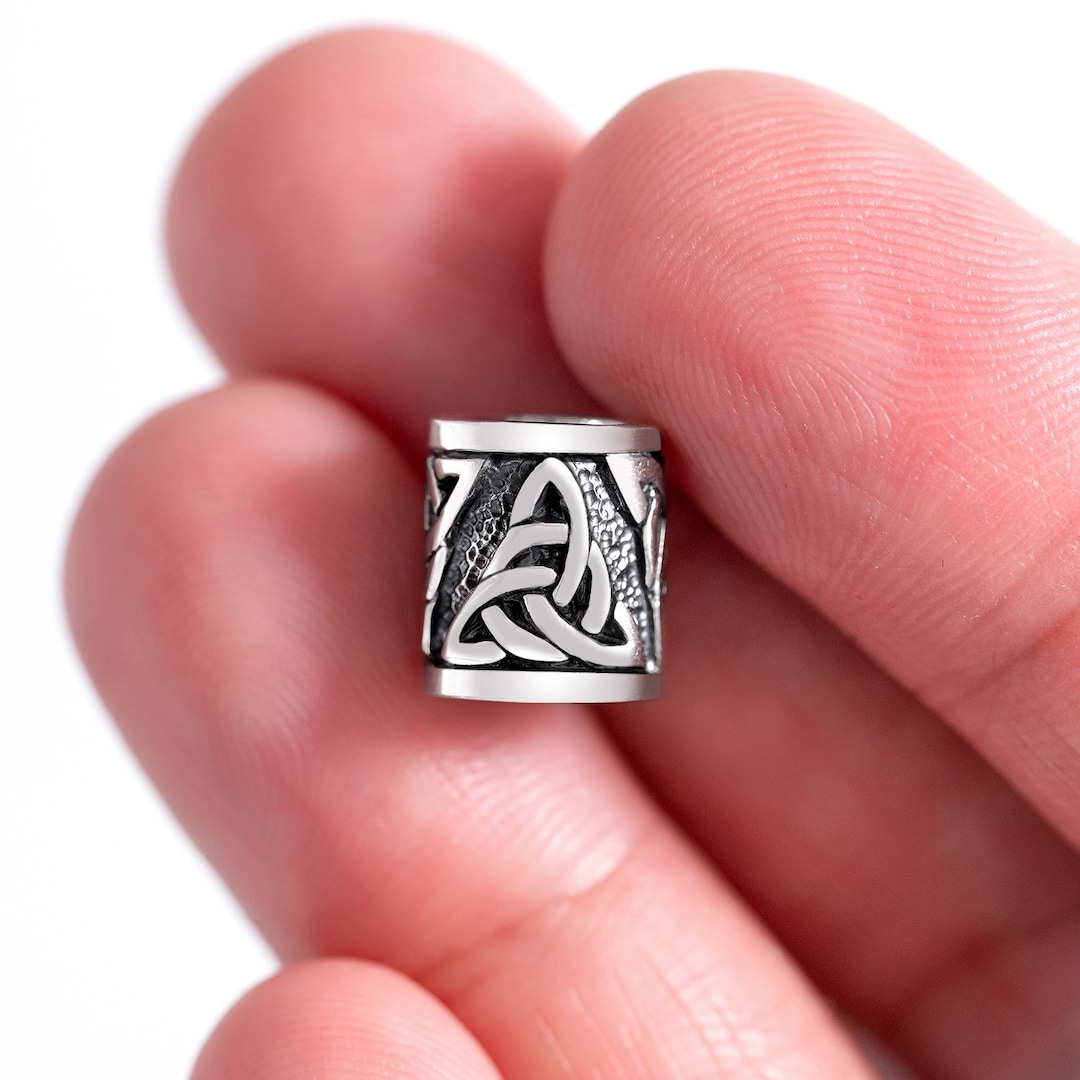 Celtic Triquetra Trinity Knot 925 Sterling Silver Handcrafted Pagan ...