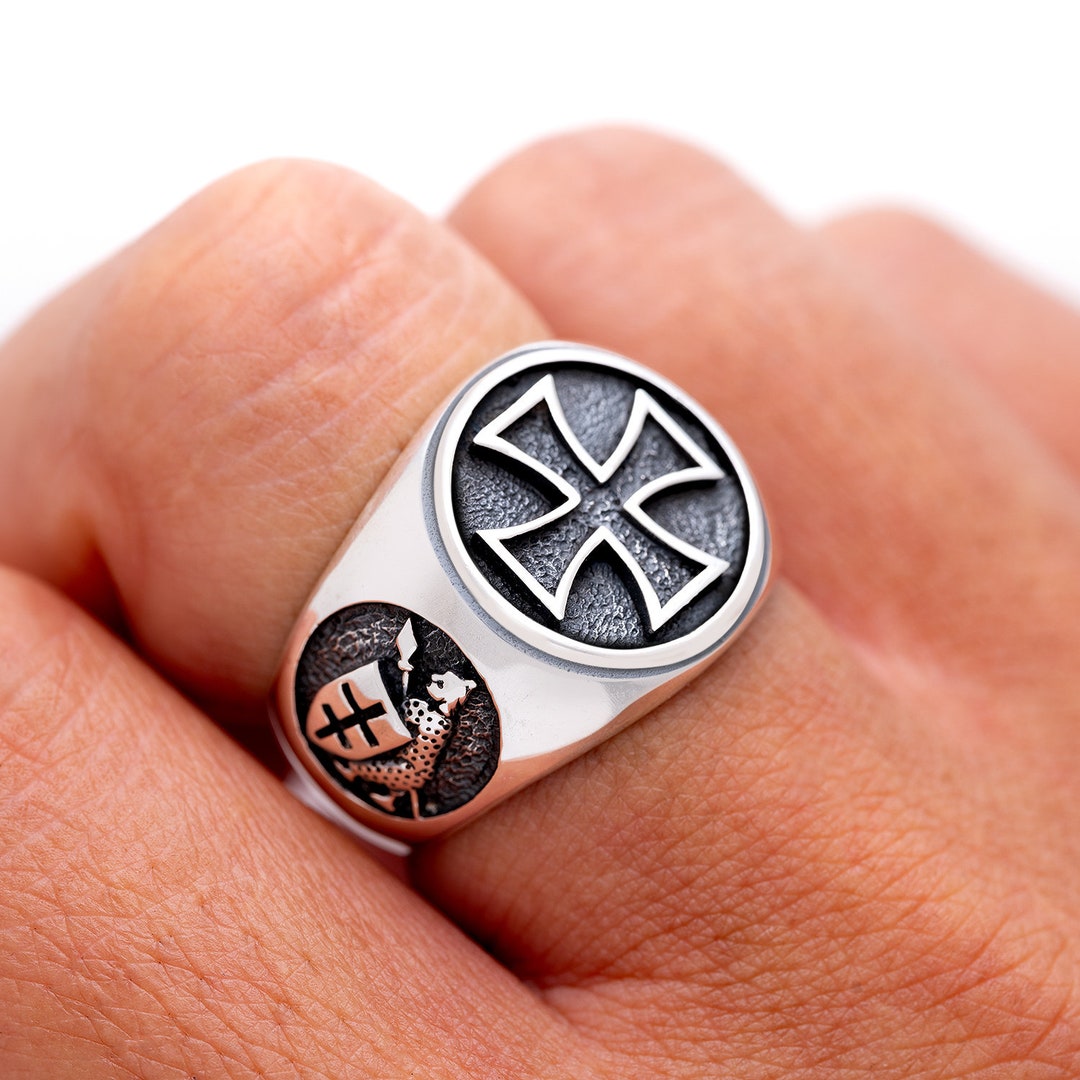 Knight Templar Christian Cross Knights Templar Seal Catholic Crusader ...