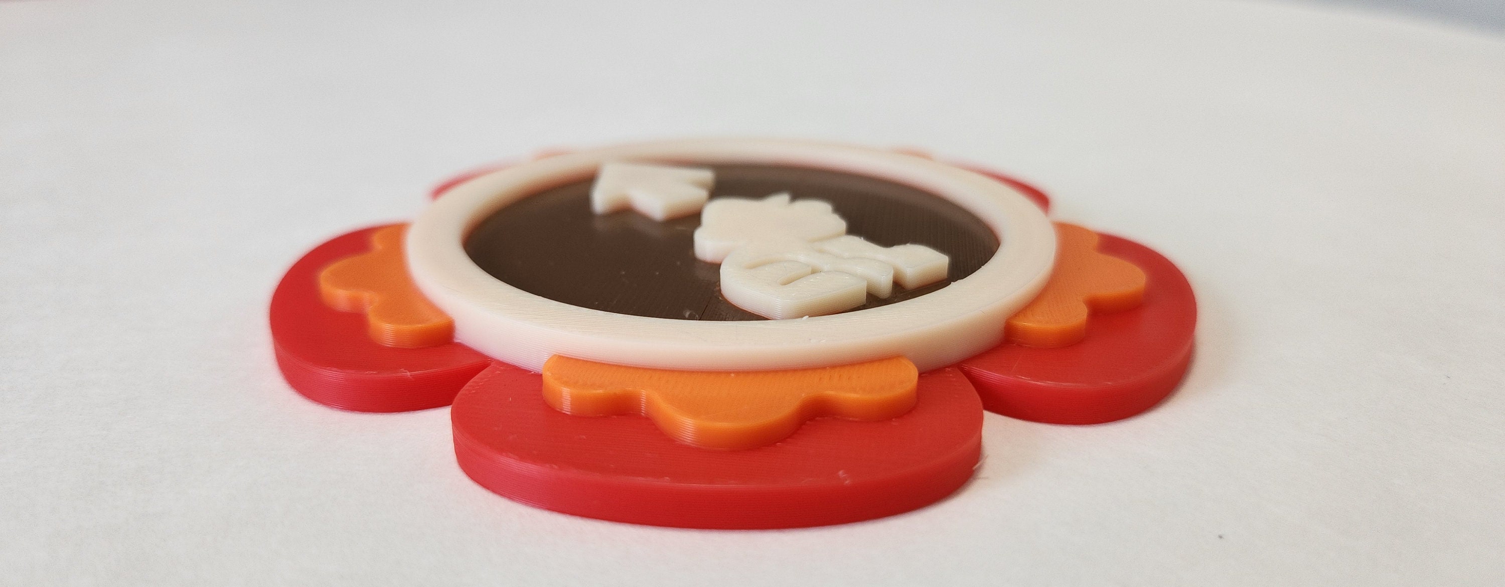 3D Printed Super Mario Bros Wonder Badge Crouching High Jump Coaster - Etsy